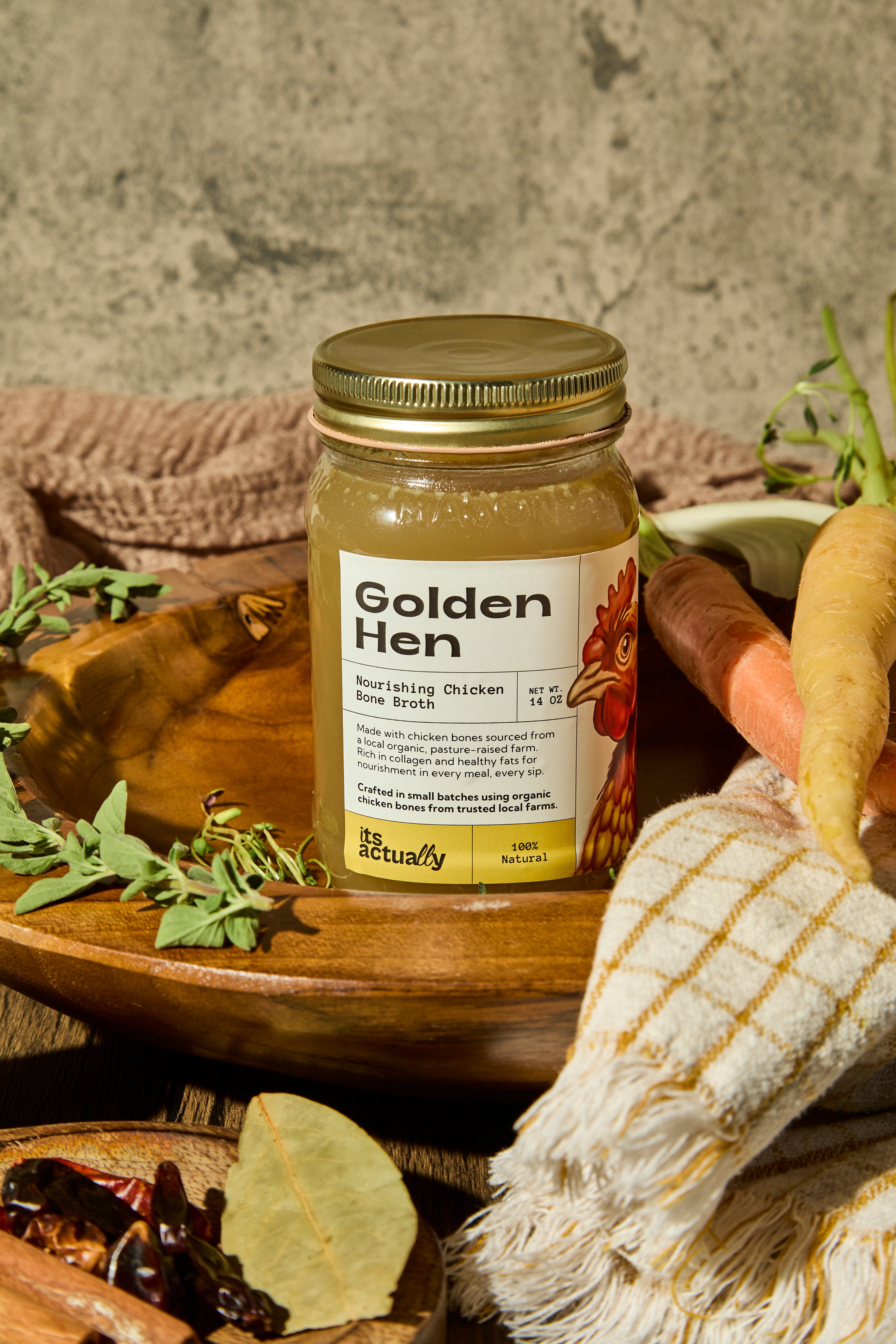 Nourishing Halal Chicken Bone Broth – Gourmet Harvest